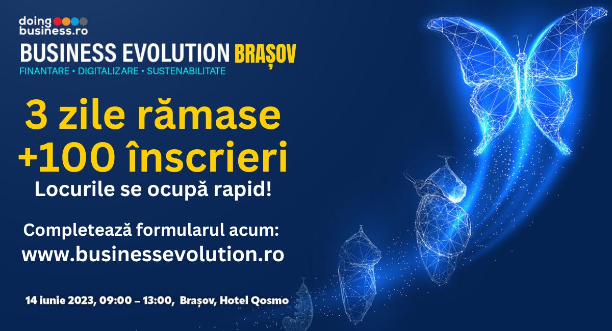 Vă aștept miercuri, 14 iunie 2023, la Brașov, de la ora 9.00 la ...