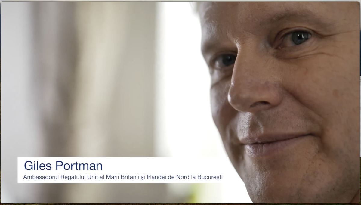 Să îl cunoaștem pe Giles Portman. Ambasadorul Regatului Unit al Marii ...